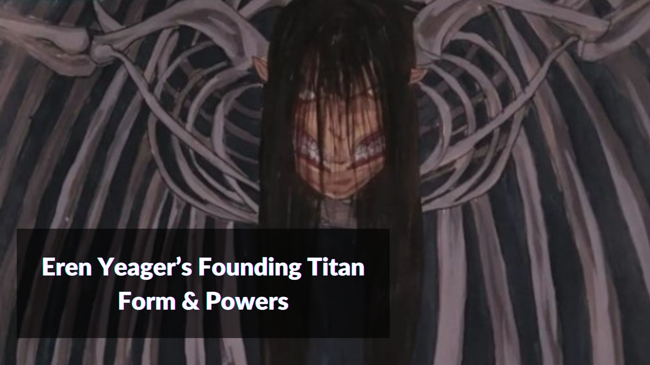Eren Yeager Founding Titan Form and Powers – Gent Stylez