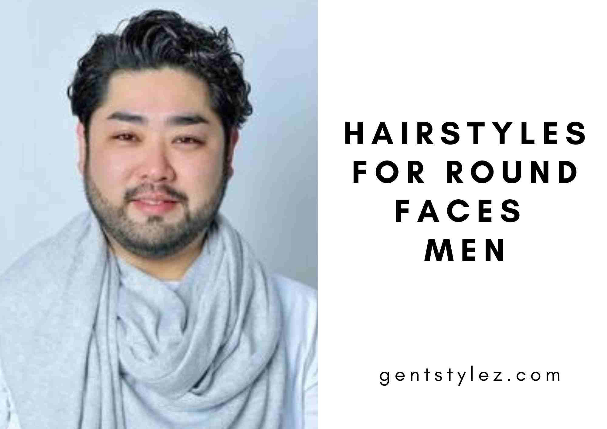 10 Flattering Hairstyles For Round Faces Men | Face Framing Styles For ...